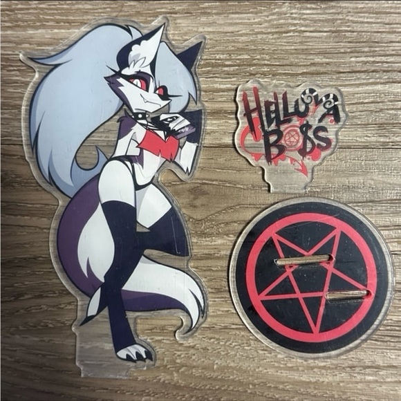 Hot Topic | Wall Decor | Hazbin Hotel Helluva Boss Swimsuit Loona Anime ...